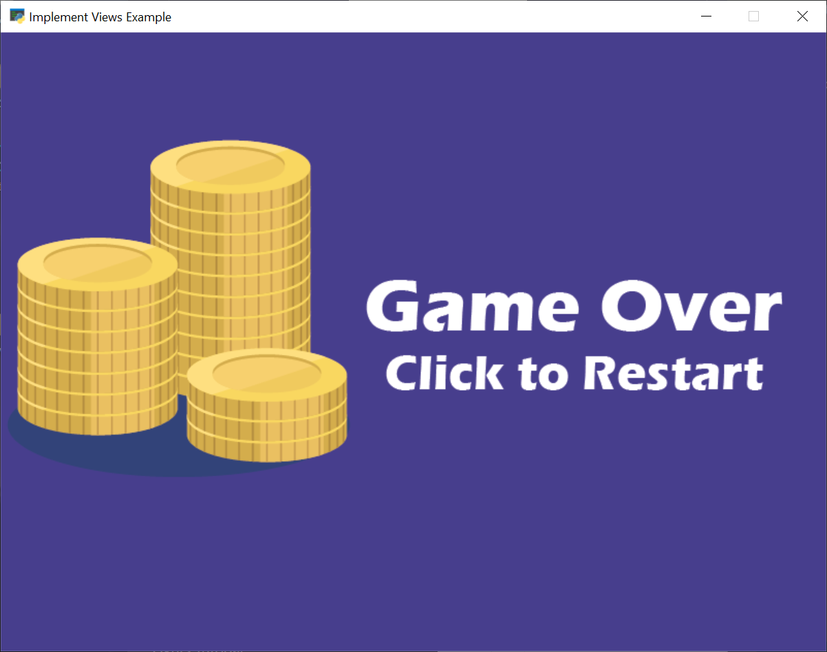 Using Views for Start/End Screens — Python Arcade Library 2.6.9 ...